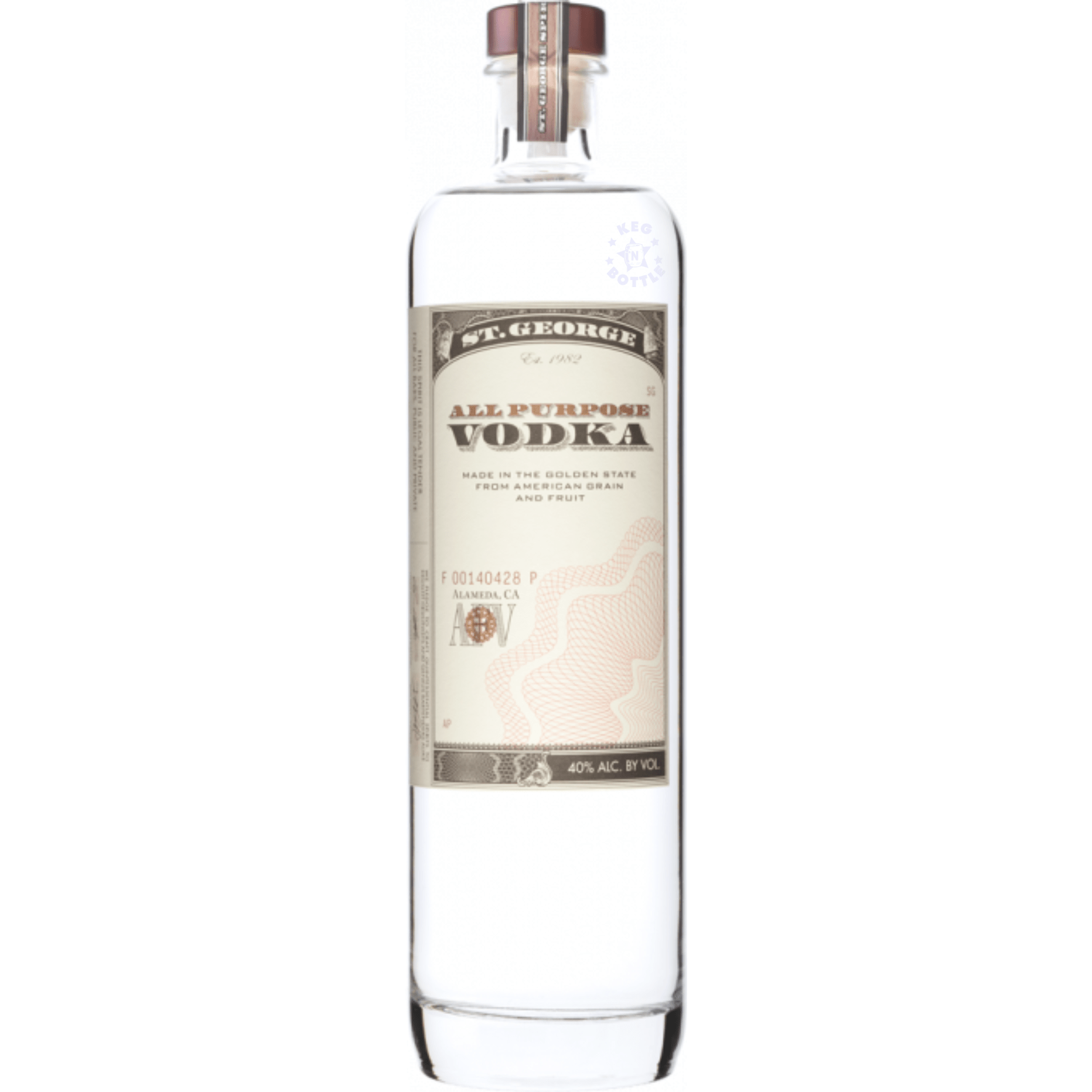 Saint George All Purpose Vodka (750 ml) | Keg N Bottle